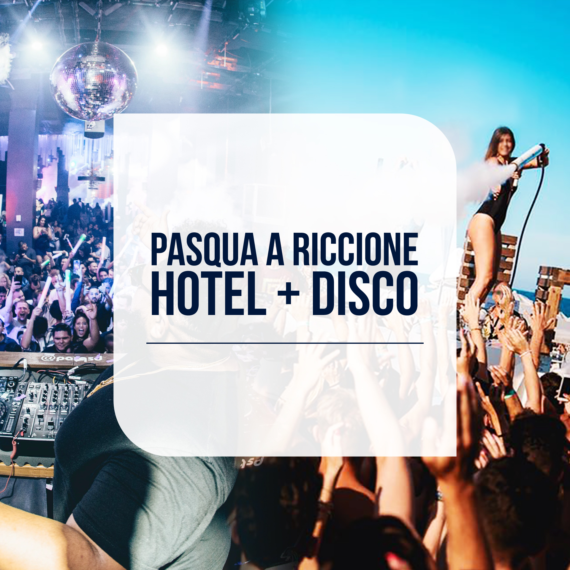 Pacchetti Pasqua 2019 Riccione e Rimini Hotel + Discoteche • Riccione Notte